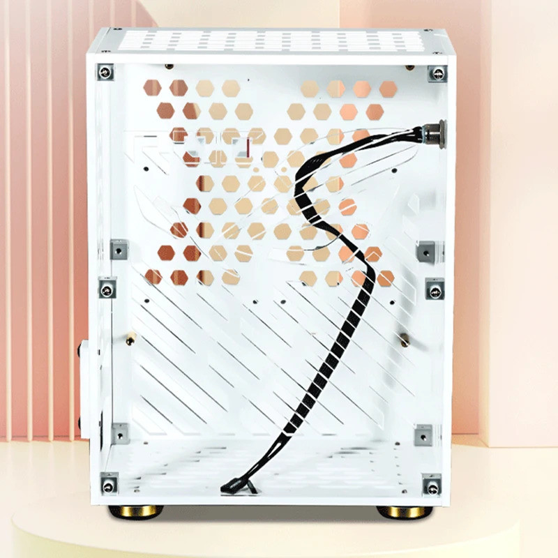Portable Acrylic Frame 4.3L FLEX 1U Power Mini PC Chassis External ...