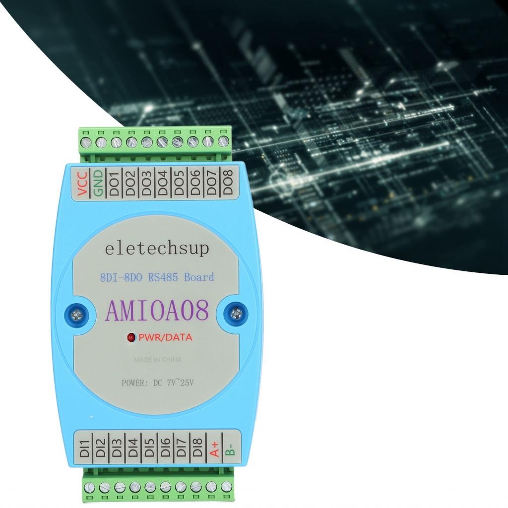 Sinhopsa Optocoupler Isolation Digital Input Module RS485 Communication ...