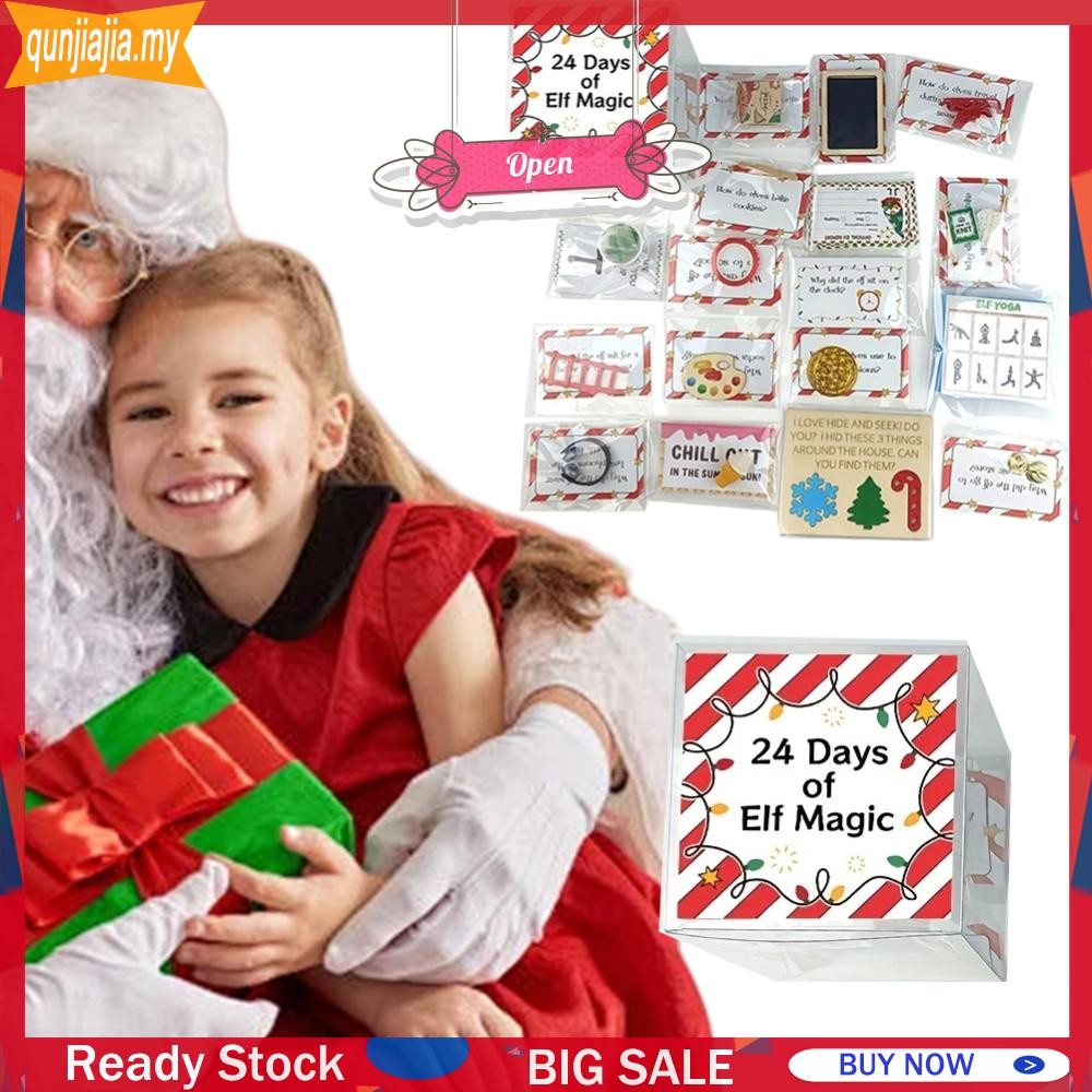 Christmas 24 Days Elf Kit Elf Adventure Kit 2024 Elf Scenes Idea Kit ...