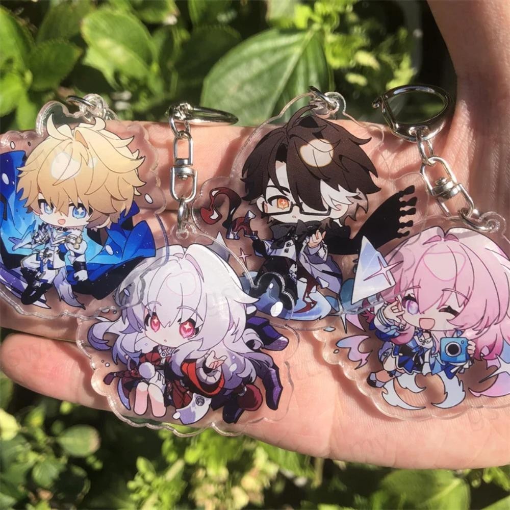 GSWLTT Anime Game Pendant, Kafka Seele Honkai: Star Rail Keychain, Fuan ...