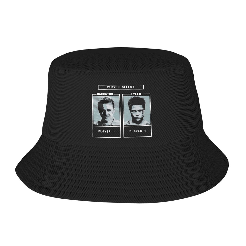 Fight Club Tyler Durden Character Selection Game Fashion Diy Bucket Hat ...