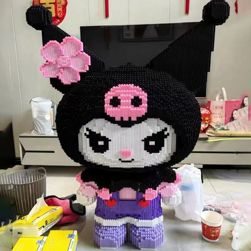 Large Size Kuromi Melody Combination Compatible Lego Educational Boys ...