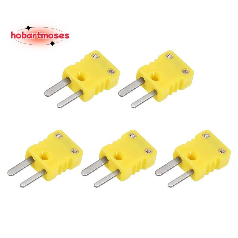 Mini Type K Thermocouple Connector Male Plug Adapter High Temperature ...