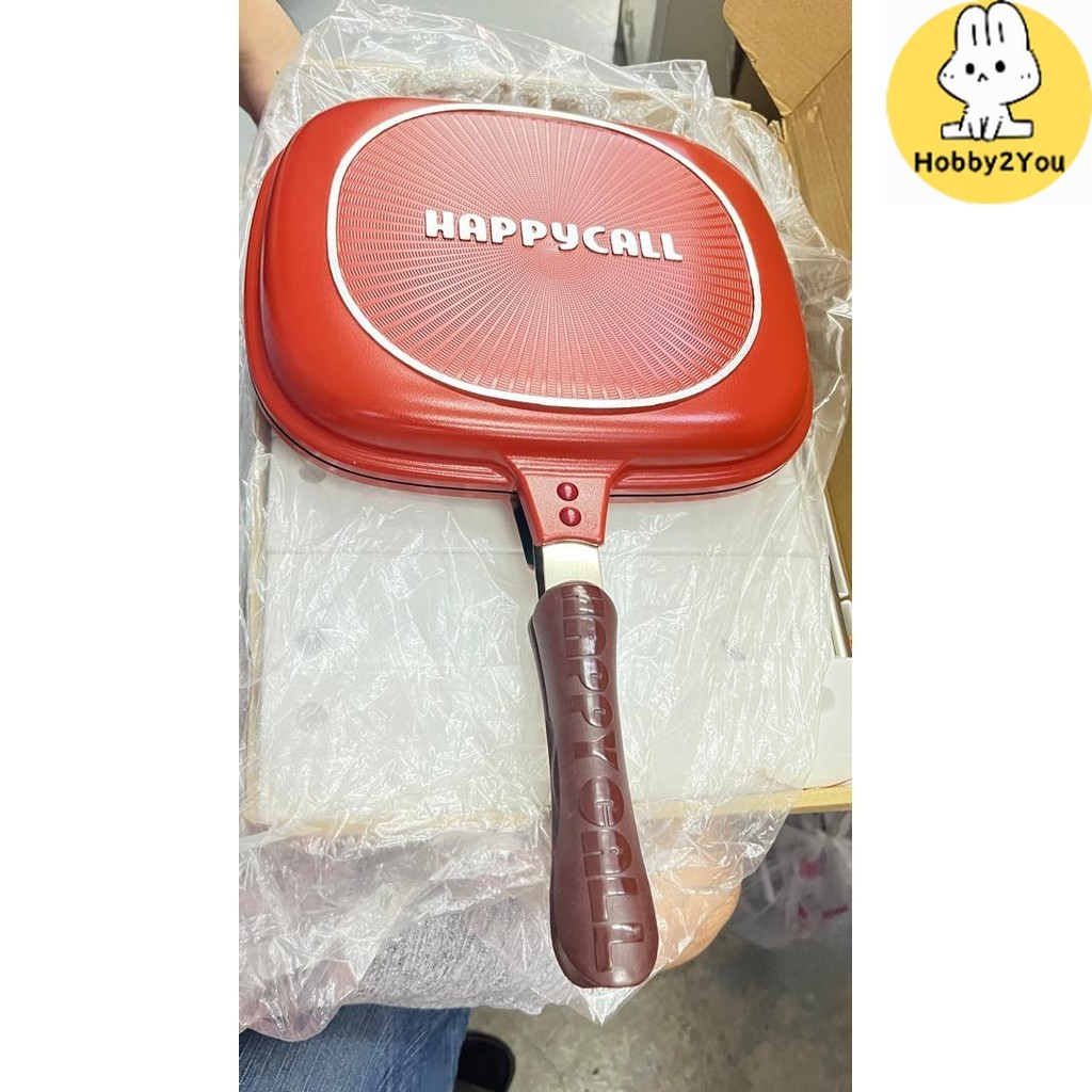 Happycall 28cm Induction Non Stick Standard Double Grill Pan ...