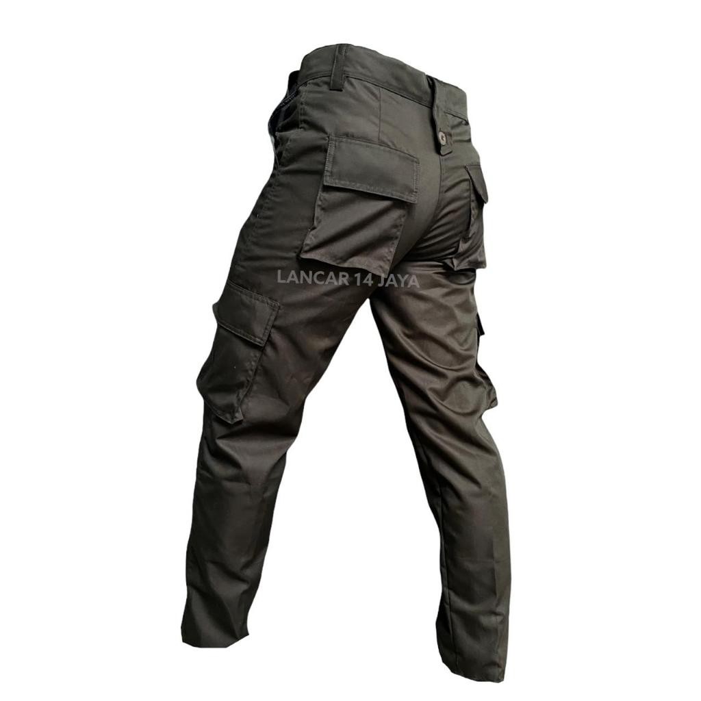 Pdl kempol cargo scout pants WITHOUT RUBBER (6 pockets) SMP SMA Pembina ...