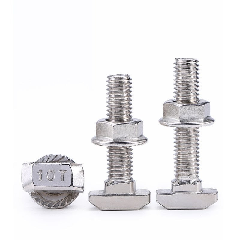 European Standard T-Type Screw Combination M5M6M8 Aluminum Profile ...