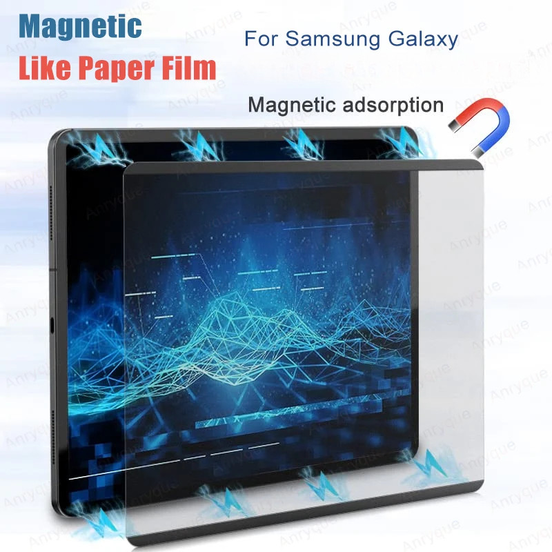 Paper Magnetic Like Screen Protector For Samsung Galaxy Tab S10/S9 ...