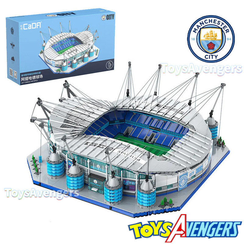 City of Manchester Stadium Building Blocks Bricks Etihad Stadium ...