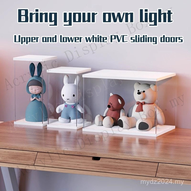 Transparent Transparent Acrylic Display Box Doll Doll Display Cabinet ...