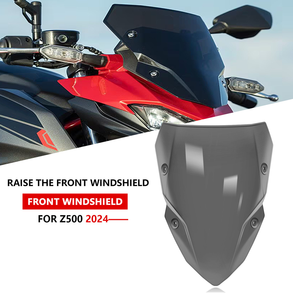 For Z 500 Z500 SE 2024 2025 Motorcycle Heightening Front windshield ...