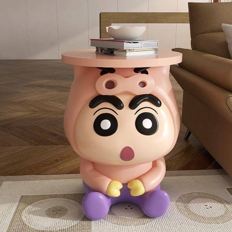 New Small Table Crayon Shin chan Edge Table Tea Table Removable Corner ...