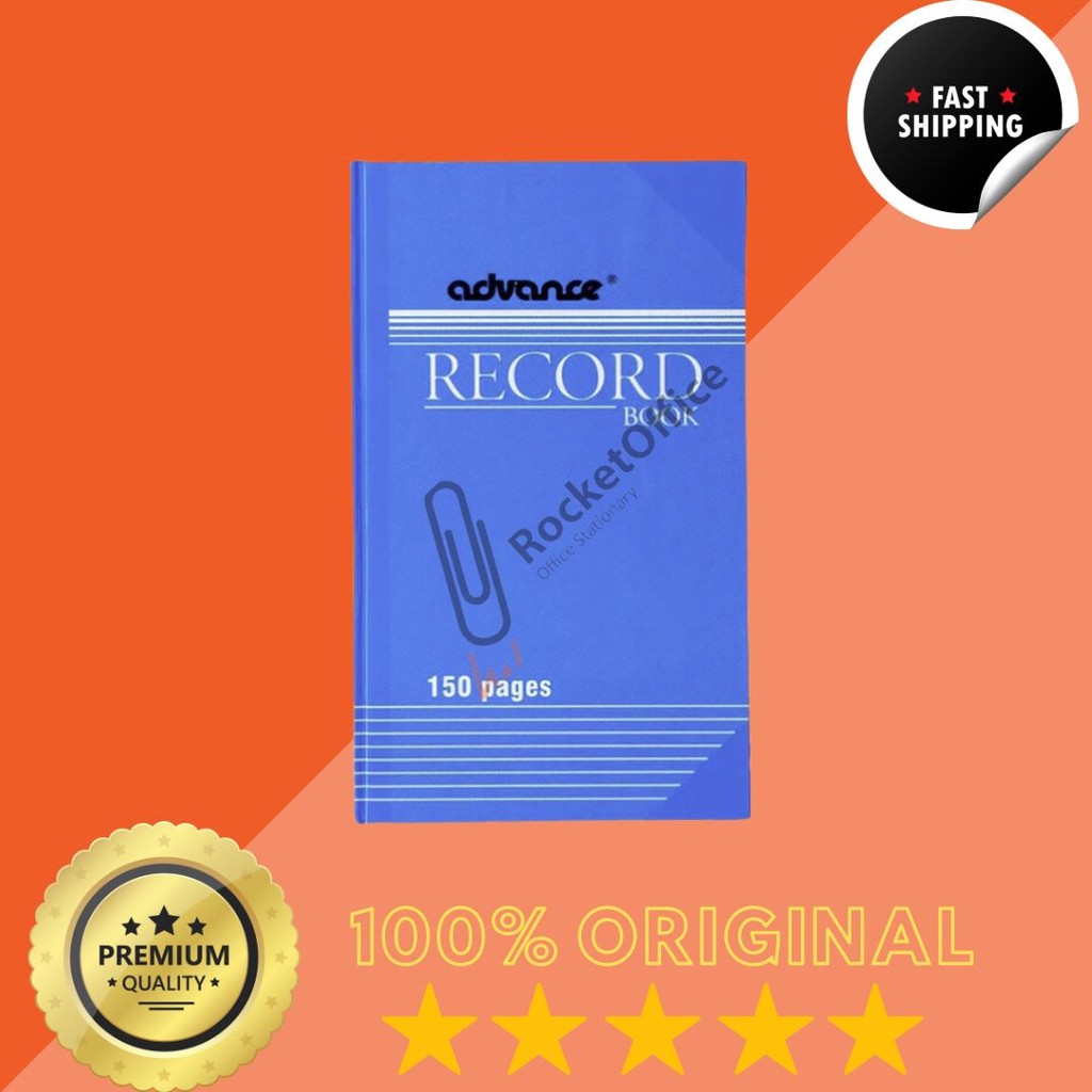 Advance Record Book Log Book 150 pages | Shopee Malaysia