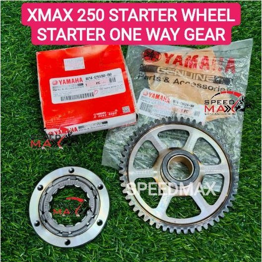 XMAX X MAX STARTER WHEEL GEAR STARTER ONE WAY GEAR (ORIGINAL100%YAMAHA ...