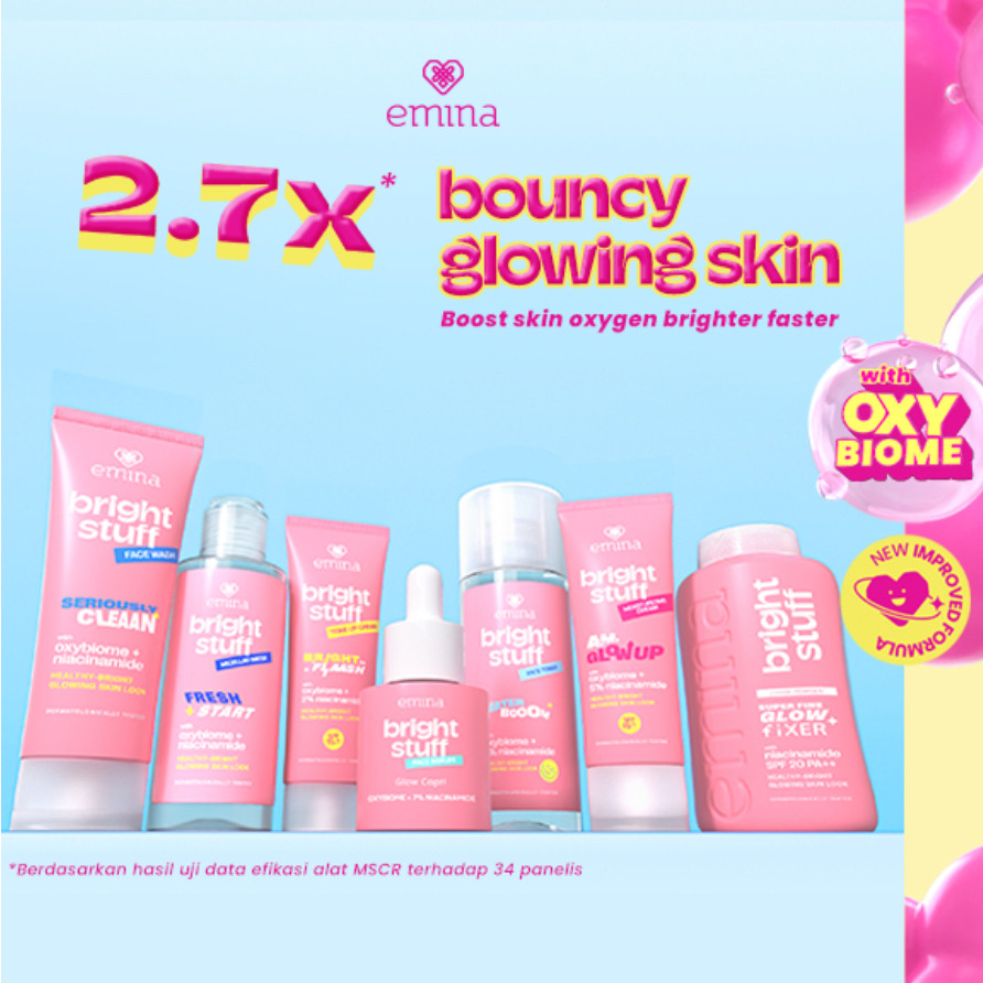 ️Domestika ️ Emina Bright Stuff & Bright Stuff Acne Prone Series ...