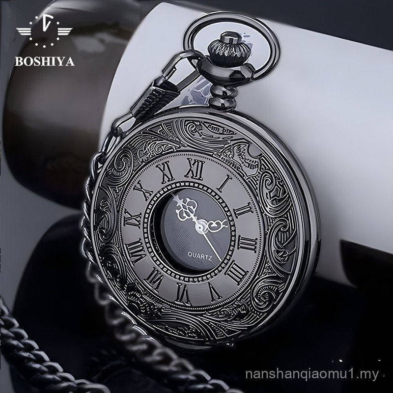 Flip Pocket Watch Student Luo Men Women Necklace High Precision Elderly ...