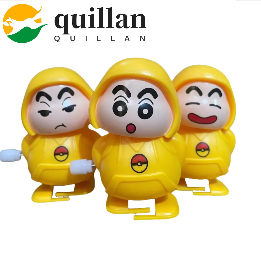 QUILLAN Crayon Shin Chan Clockwork Toys, Can Walk Cos Pikachu Anime ...