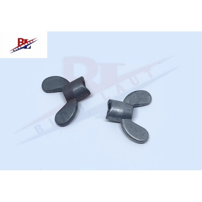 (Package Contains 10 pieces) Yamaha Butterfly Brake Pole Nuts | Shopee ...