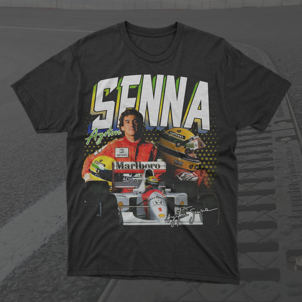 Ayrton Senna 2025 Formula 1 Racing Tshirt, F1 Senna Helmet Shirt, Ayrton Senna Mclaren F1 Tee ...