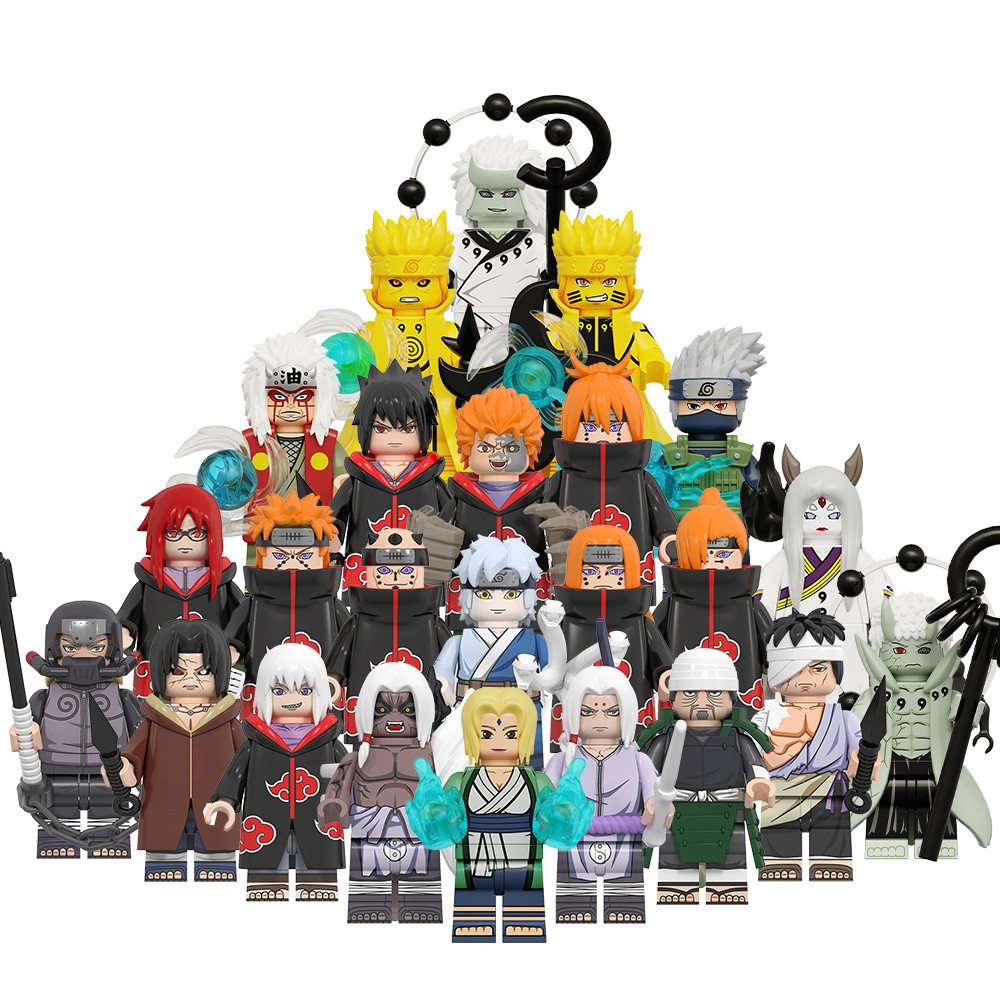 Naruto Series Payne Uchiha with Soil Assembled Building Block ...
