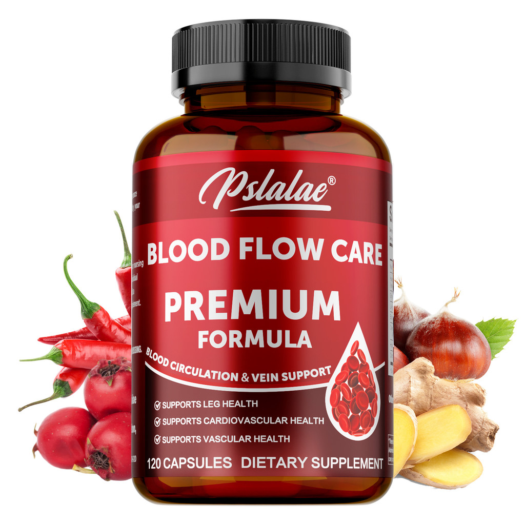Blood circulation supplement, supports leg veins, heart, blood vessels ...