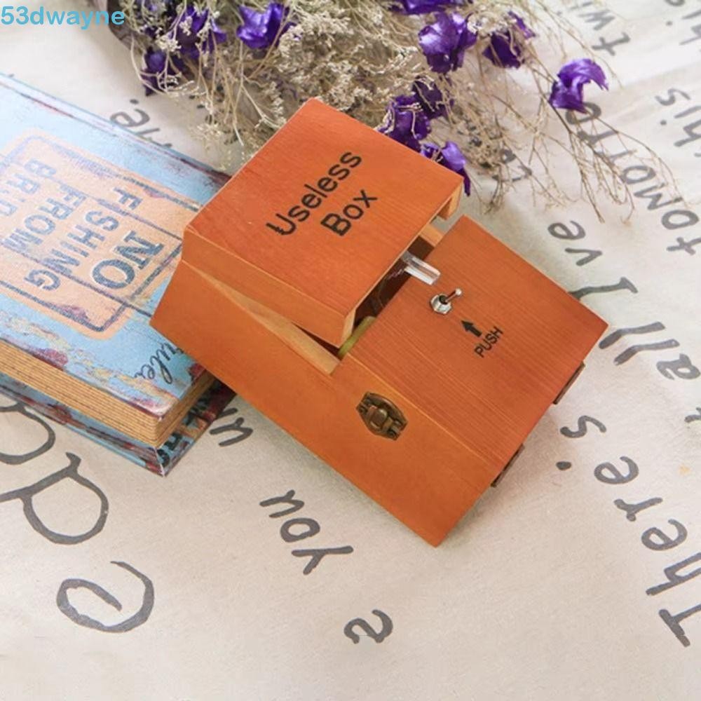 DWAYNE Useless Box, Desk Decoration Funny Toy Electronic Useless Box ...