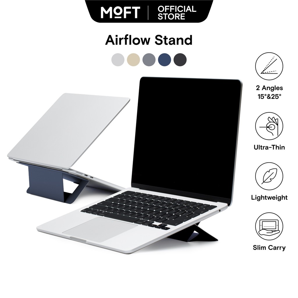 MOFT Invisible Airflow Laptop Stand - For Macbook 11.6"-16" Laptops MS005 | Shopee Malaysia