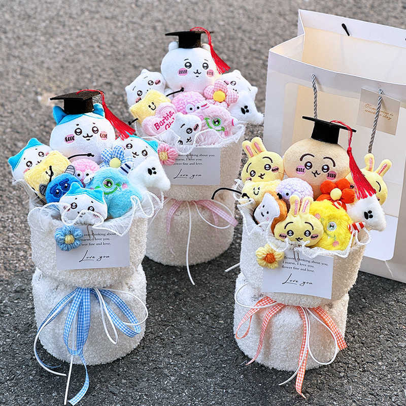 Doctor Graduation Hat Doll chiikawa chiikawa chiikawa Creative Doll ...