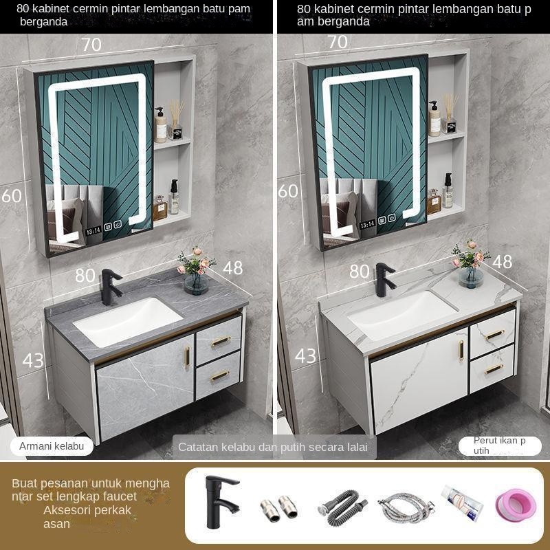 [Space Aluminium] Kabinet bilik mandi sinki kabinet sinki seramik ...