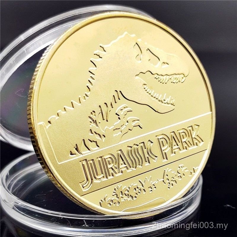 SG [97% Praise Rate] Jurassic Park Dinosaur Museum Gold-Plated ...