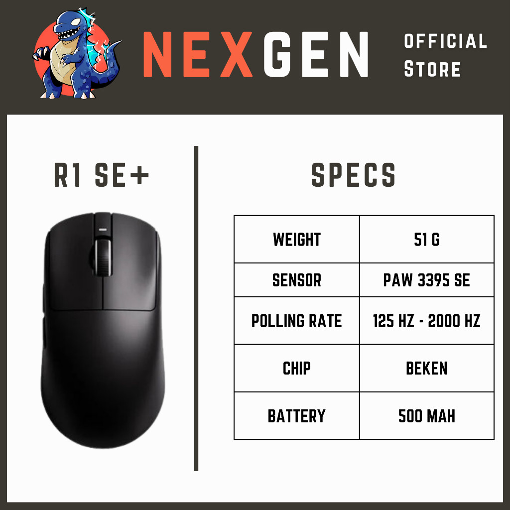 [READY STOCK] VXE DRAGONFLY R1 SE+ / R1 / PRO / PRO MAX | 4000 Hz ...