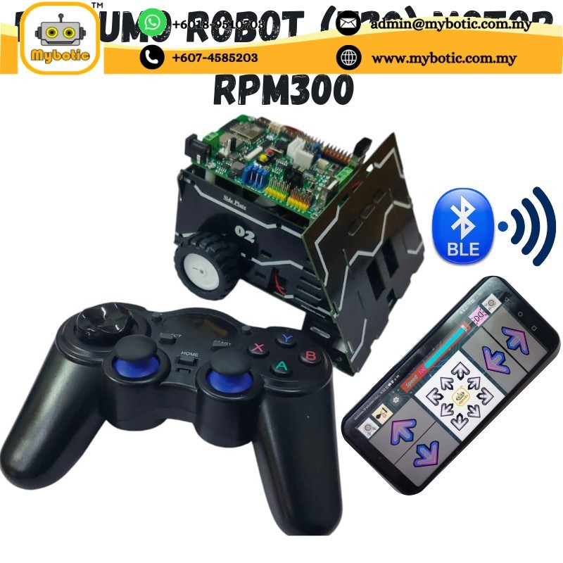 RC SUMO ROBOT ( N20 MOTOR) 6V BATTLE ROBOT 500G | Shopee Malaysia