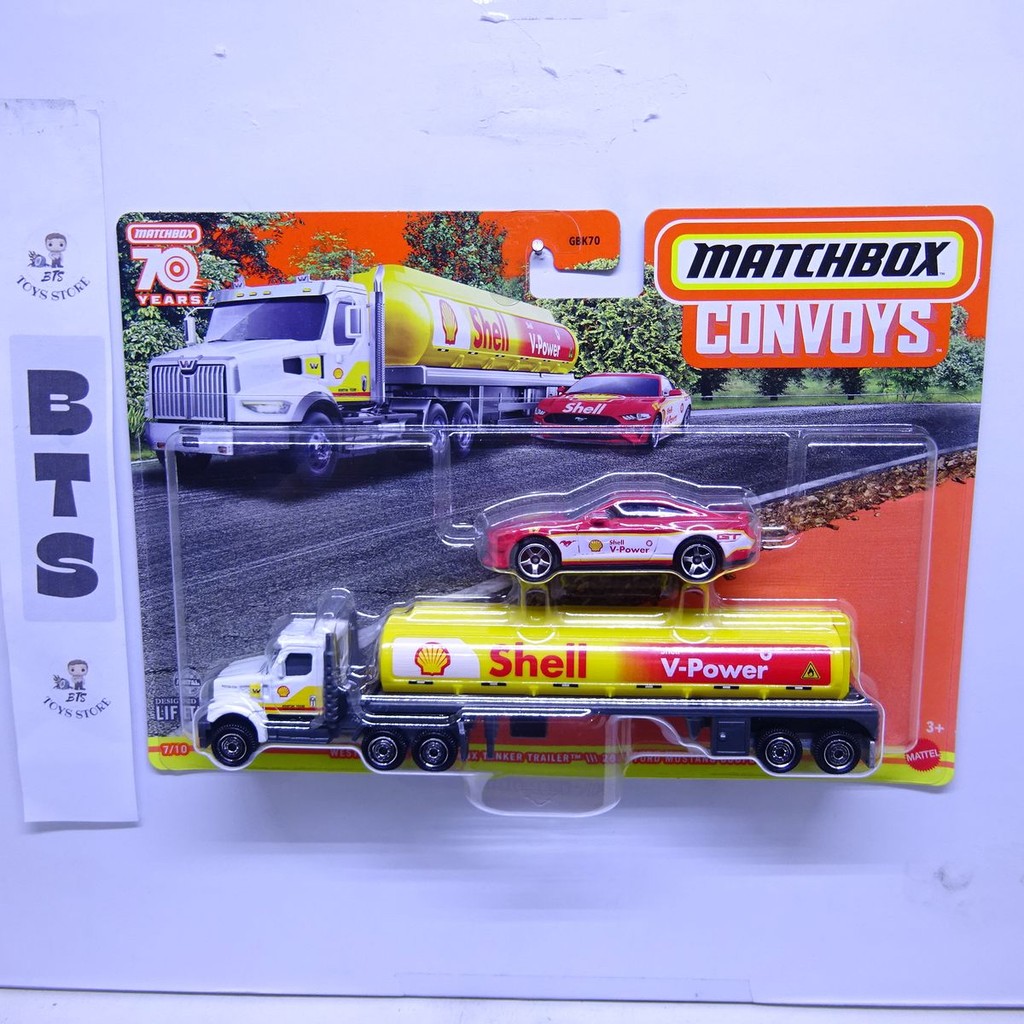 Matchbox Convoys Western Star 49X & MBX Tanker Trailer 2019 Ford ...