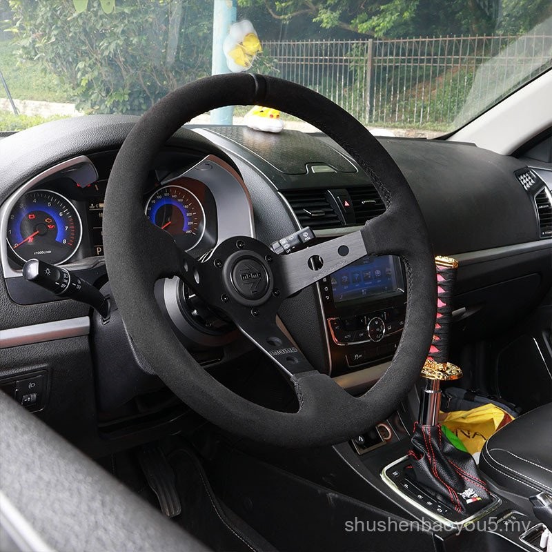 New MOMO Modified Ding Yisheng Quick Release Steering Wheel 47cm Large ...