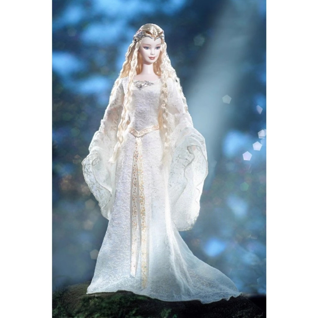 Barbie Collector Galadriel Rings Elf Queen Barbie Doll Ring King ...