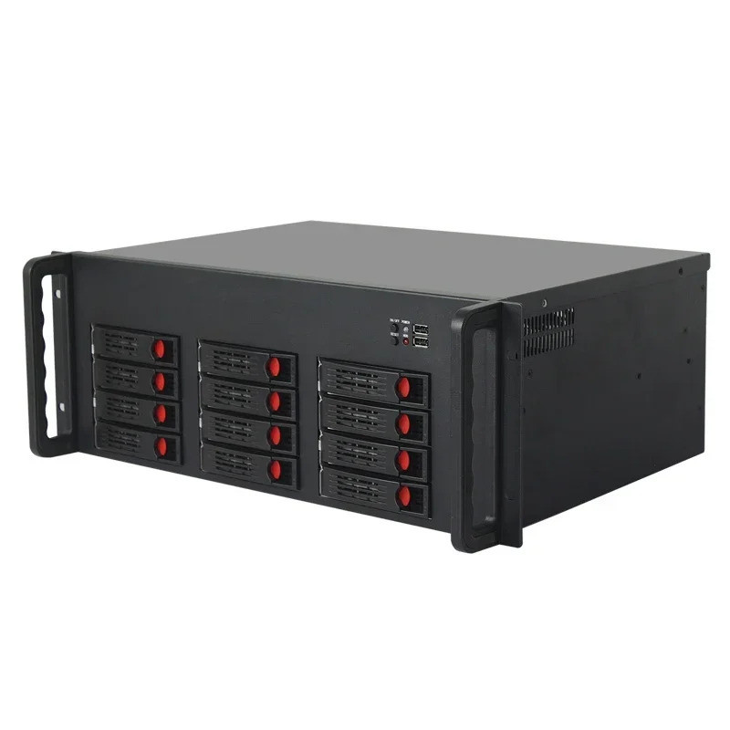 Ultra large data storage 12 bays nas server case 12 drive cage full ...