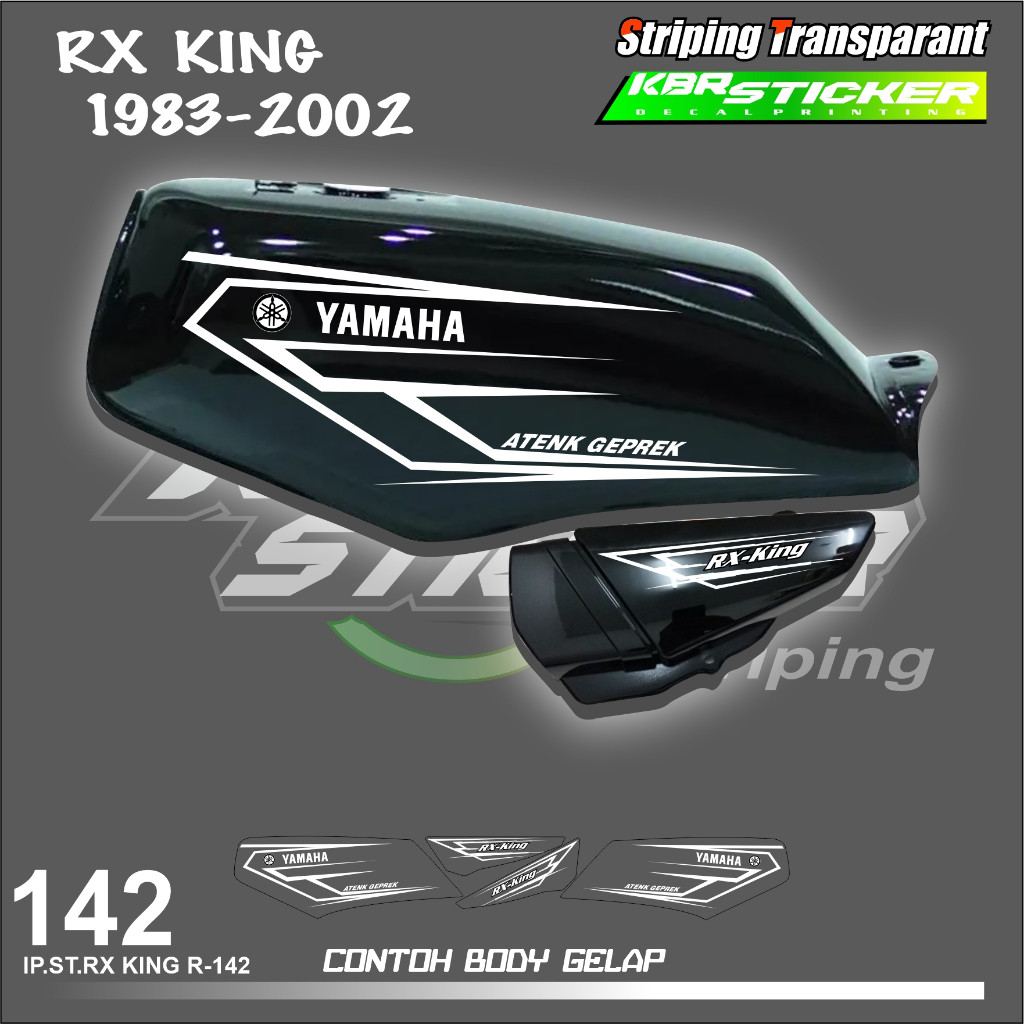Yamaha RX KING MOTORCYCLE STRIPING 1983 - 2002 VARIATIONS RACING DESIGN ...
