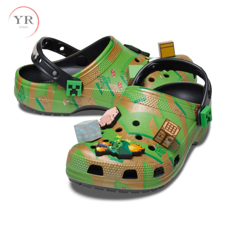 Kids Crocs Minecraft Elevated Clog Crocs Kids Toddler Kids Sandals ...