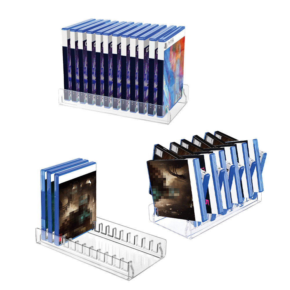 Display Rack for PS5 Pro, Acrylic Game Disc Holder for Video Game ...