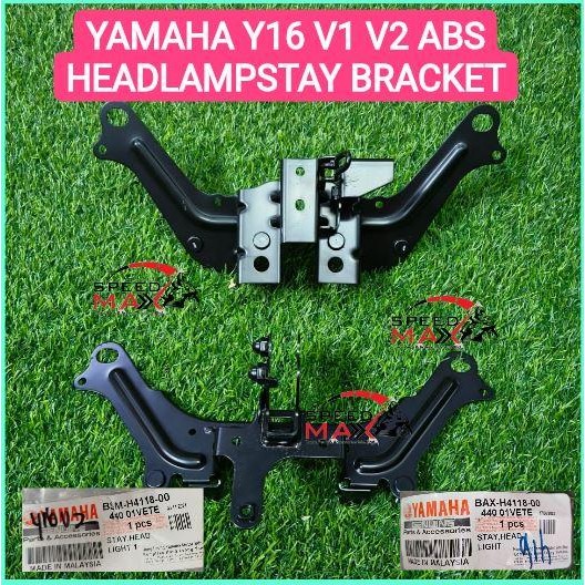 YAMAHA Y16ZR V1 V2 Y16 ABS HEAD LAMP BRACKET HEAD LIGHT BRACKET BAX ...