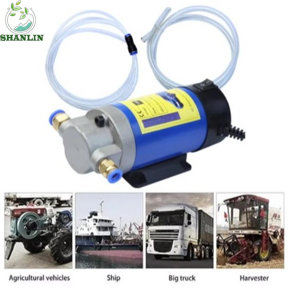 SHANLIN Diesel Extractor Pump, Electric 12/24V Engine Oil Transfer Pump ...