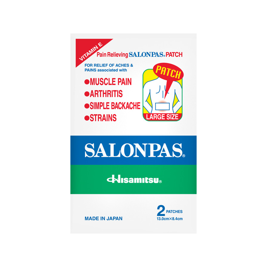 SALONPAS Pain Relieving Patch Large Size 2s | Shopee Malaysia