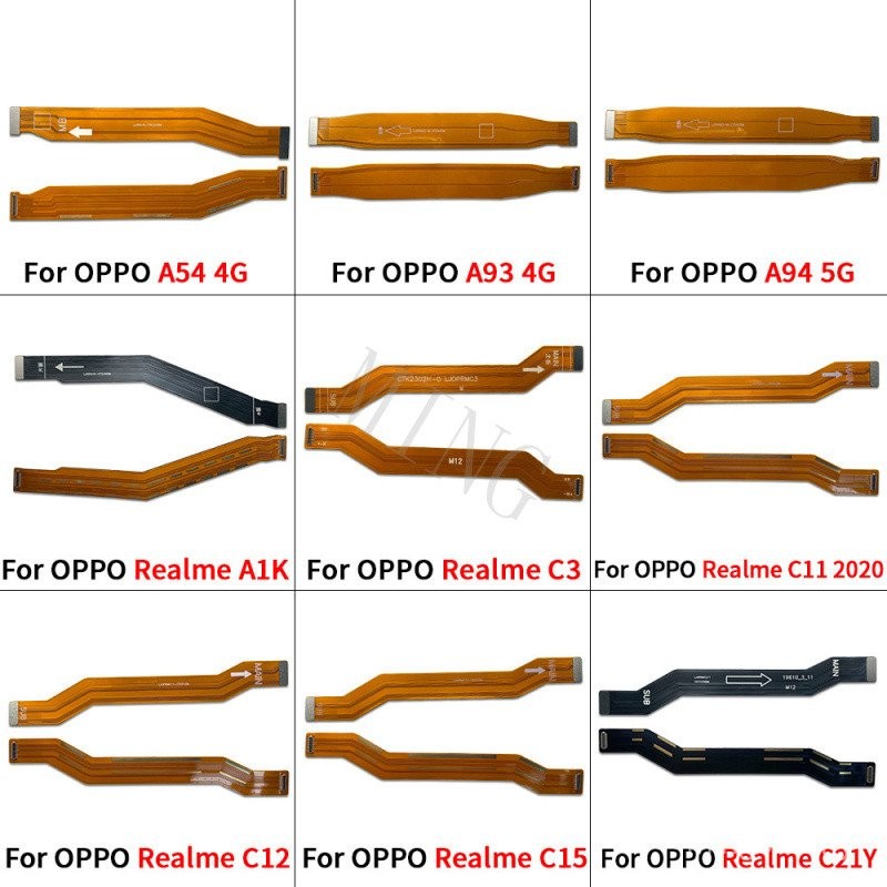 MING & Main FPC paparan LCD sambungkan Mainboard untuk Realme A1K C3 C11 C12 C15 C21Y C25Y C55 ...