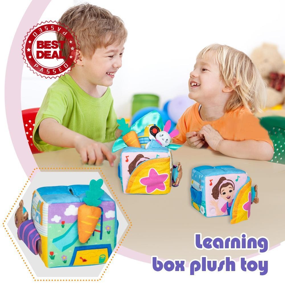 Ms. Rachel Surprise Learning Box Plush Toy Rachel Surprise Doll Box Toy ...