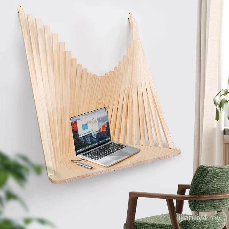 Ins Style Wall Hanging Folding Table Wall-Mounted Desk Influencer Photo ...