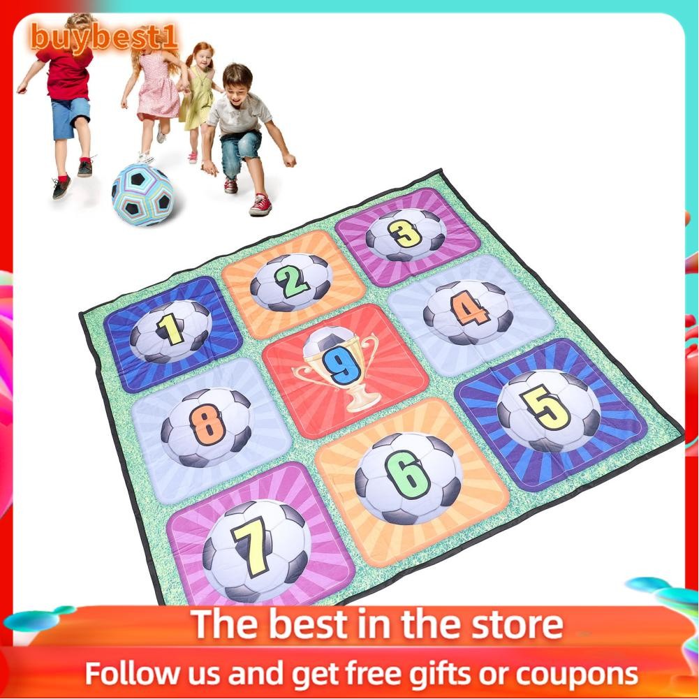 Buybest1 Soccer Ball Game Set Realistic Soft Fabric Target Bright ...
