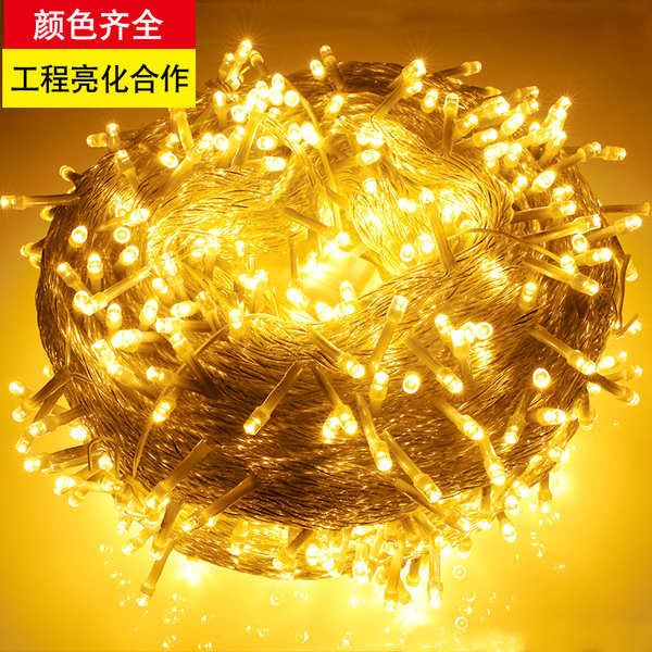 christmas tree with light christmas light Tanglung LED, lampu berkelip ...