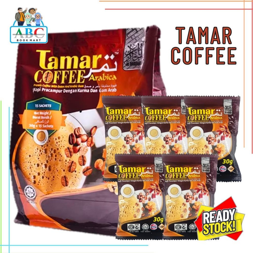 ( READY STOCK ) TAMAR ARABICA COFFEE INSTANT DRINKS 4 IN 1 COCOA DATES ...