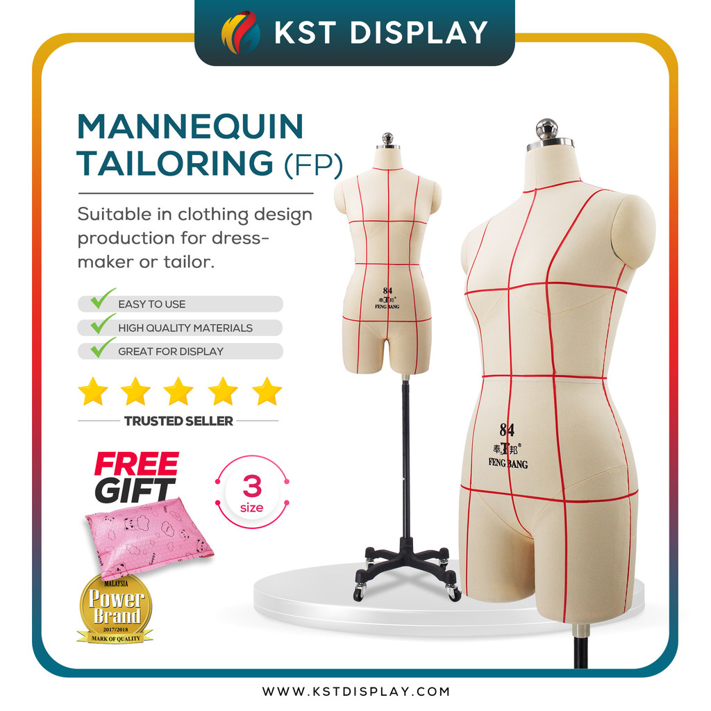 (High Quality) Mannequin Tailoring For Dressmaker with FREE GIFT ...
