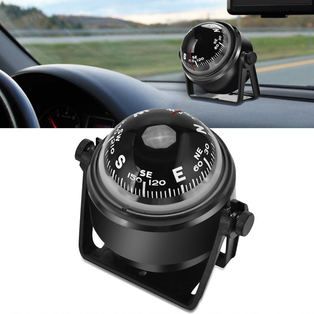 Thooth Black Electronic Adjustable Marine Ball Night Vision Compass for ...