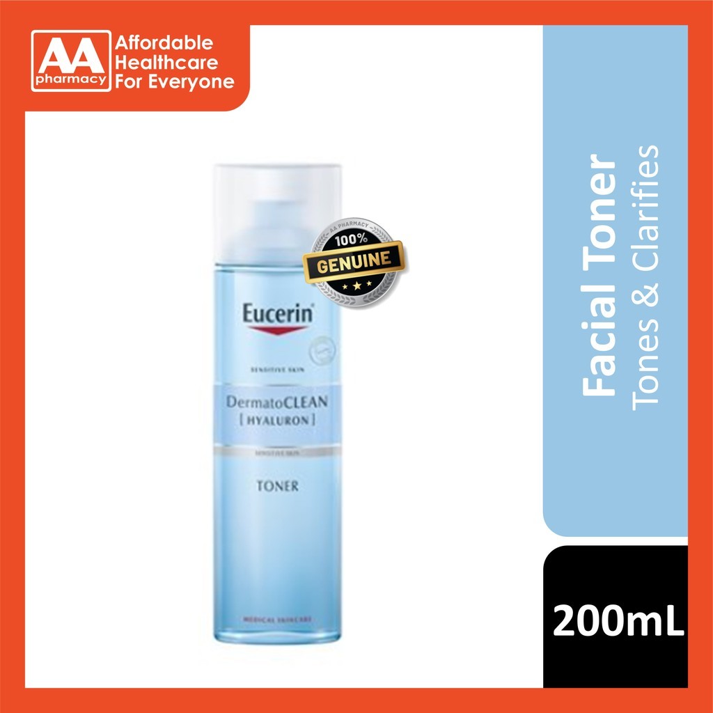 Eucerin DermatoCLEAN [HYALURON] Toner 200mL | Shopee Malaysia